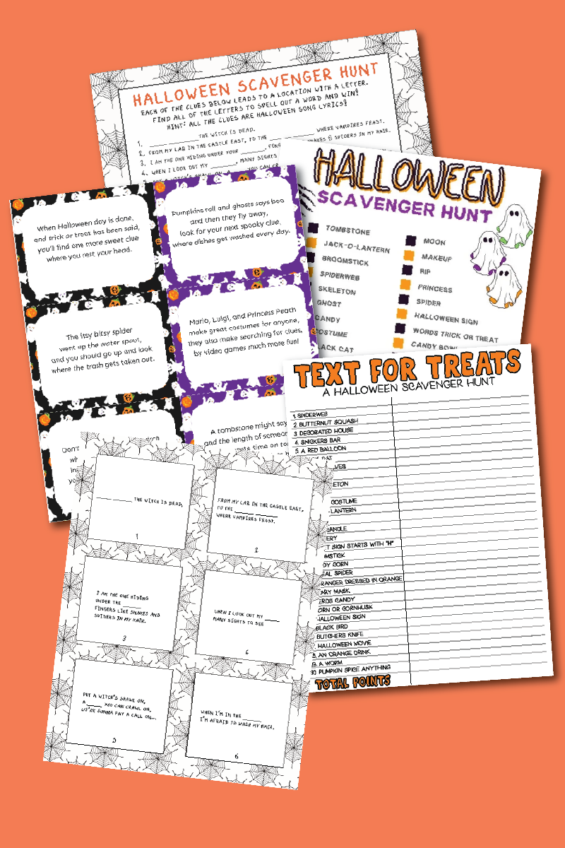 Printable Halloween Games – Play Party Plan