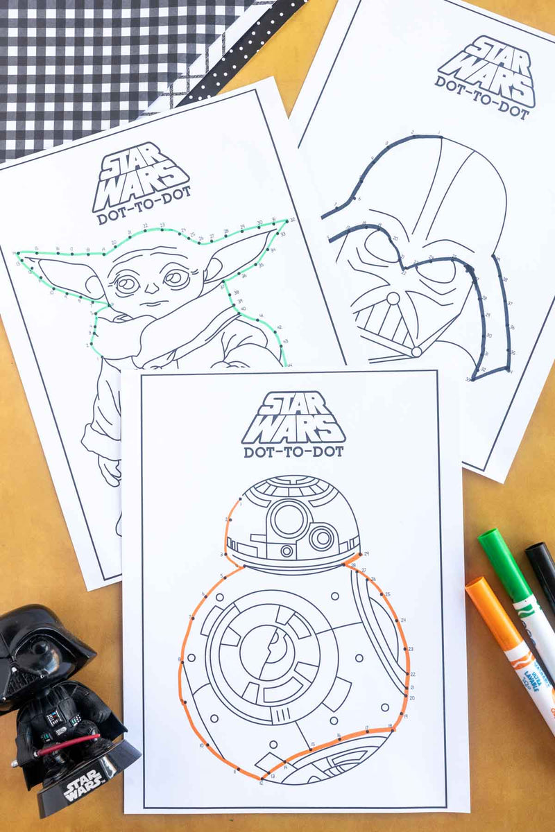 Star Wars Connect the Dots – Play Party Plan
