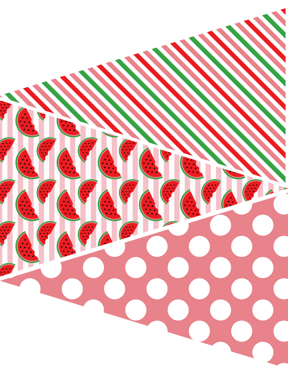 Watermelon Party Banner – Play Party Plan