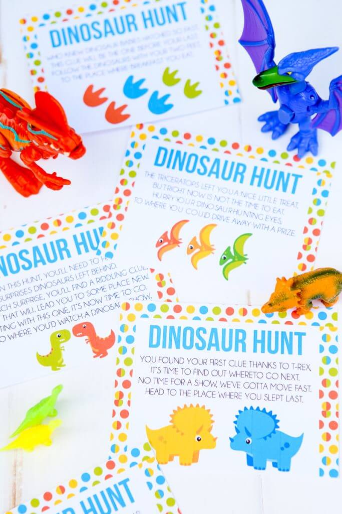 Dinosaur Scavenger Hunt – Play Party Plan