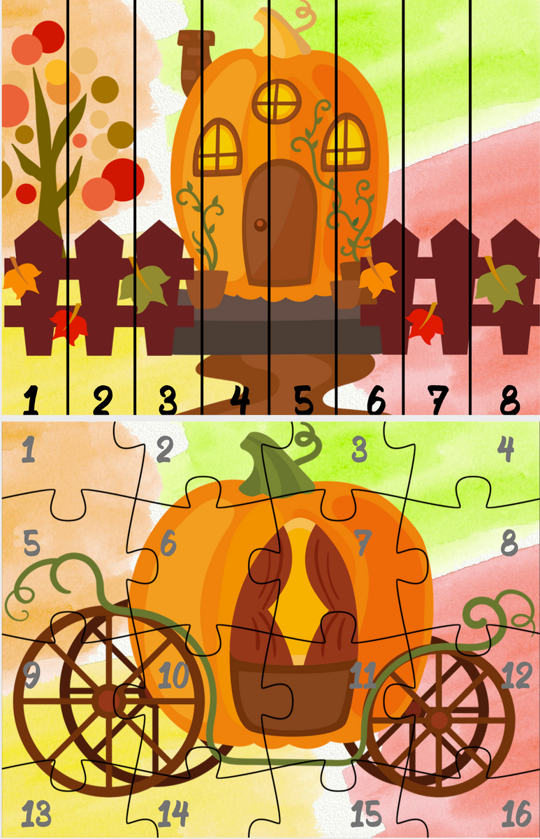 Pumpkin Puzzles – Play Party Plan