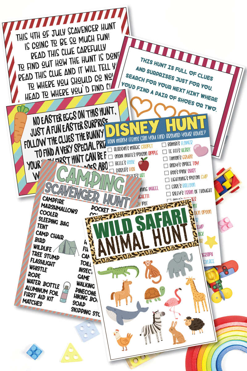 All Scavenger Hunts Bundle (28 hunts!) – Play Party Plan