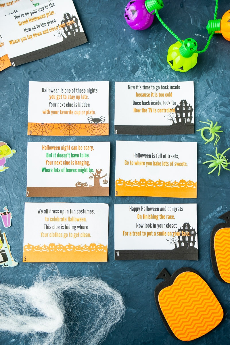 Halloween Scavenger Hunt Riddles – Play Party Plan
