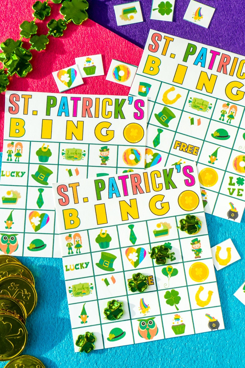 St. Patrick's Day Bingo Cards – Play Party Plan