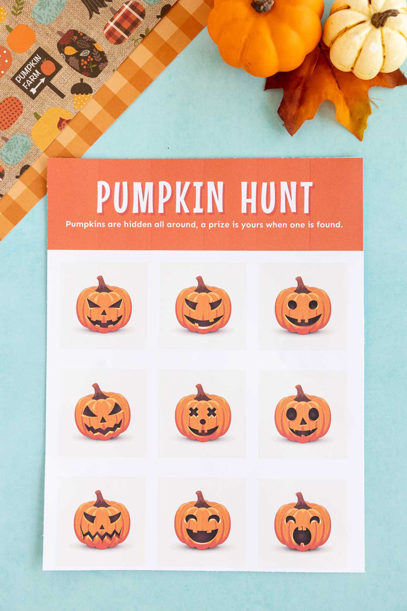 Pumpkin Hunt – Play Party Plan