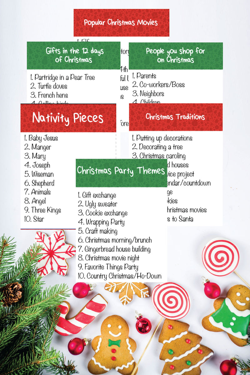 Christmas Outburst – Play Party Plan